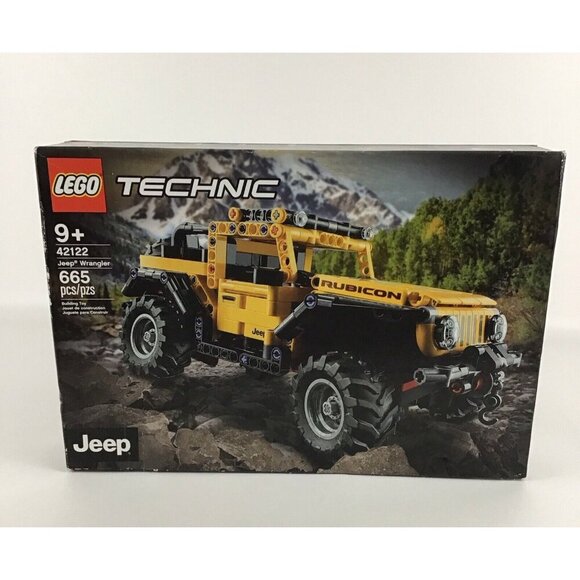 Lego | Toys | Lego Technic Jeep Wrangler 4222 Building Toy Vehicle ...
